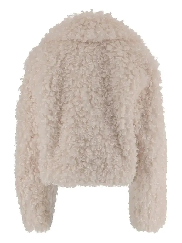 STAND STUDIO Smara Faux Fur Jacket - Multicolor