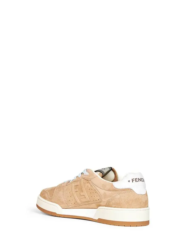 Fendi Beige Match Low-top Sneakers - Multicolor