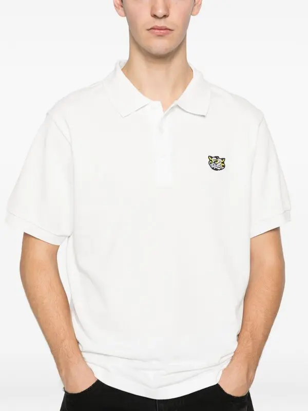 Kenzo Wild Tiger Cotton Polo Shirt