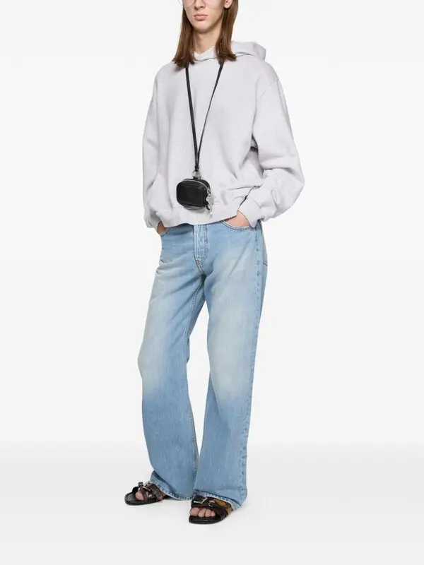 Acne Studios Camero Clip Leather Mini Bag