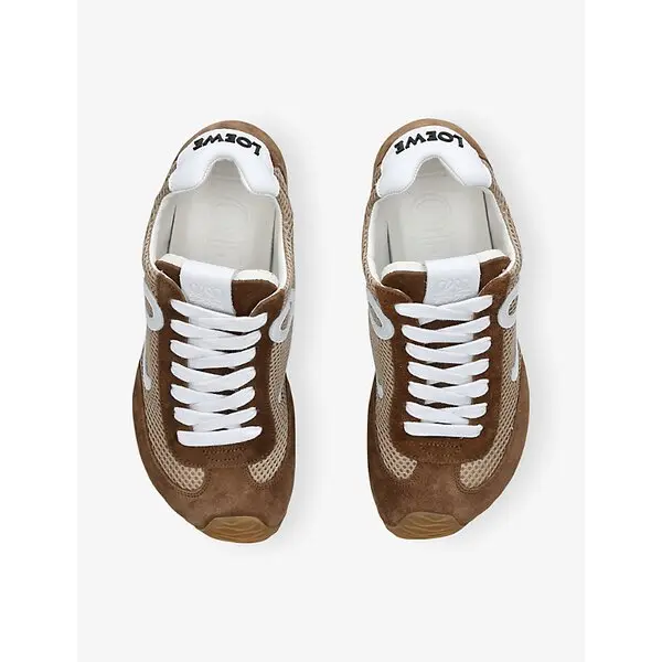 Loewe Ballet Runner 2.0 Suede And Mesh Trainers