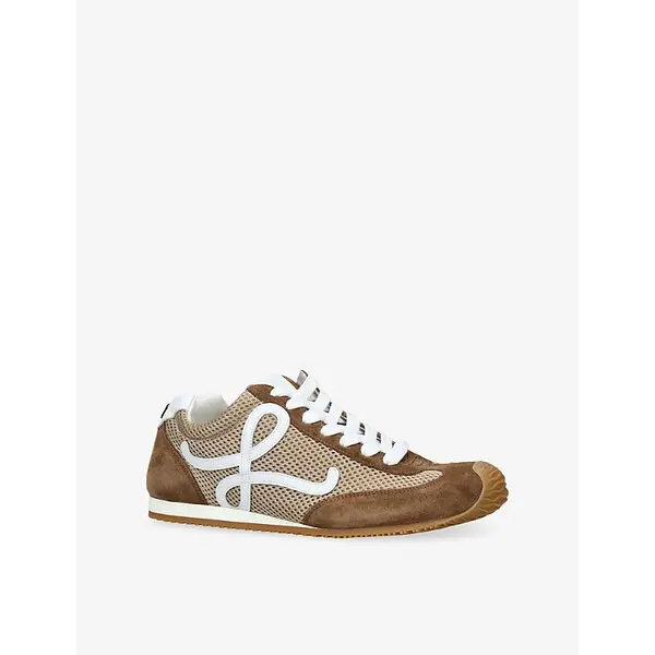 Loewe Ballet Runner 2.0 Suede And Mesh Trainers