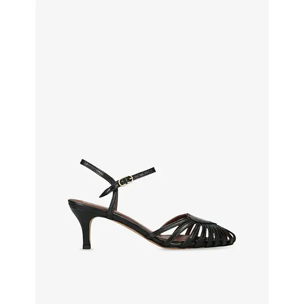 ANONYMOUS COPENHAGEN Keesha Leather Heeled Sandals