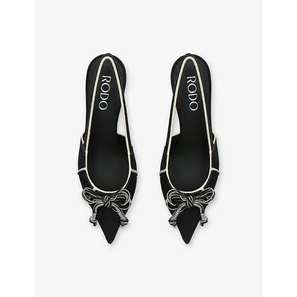 Rodo Tess 55 Suede Heeled Mules