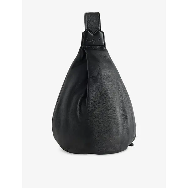 Yohji Yamamoto Discord Leather Cross-body Bag