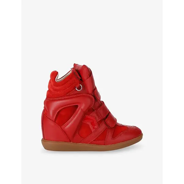 Isabel Marant Étoile Bekett Suede High-top Trainers
