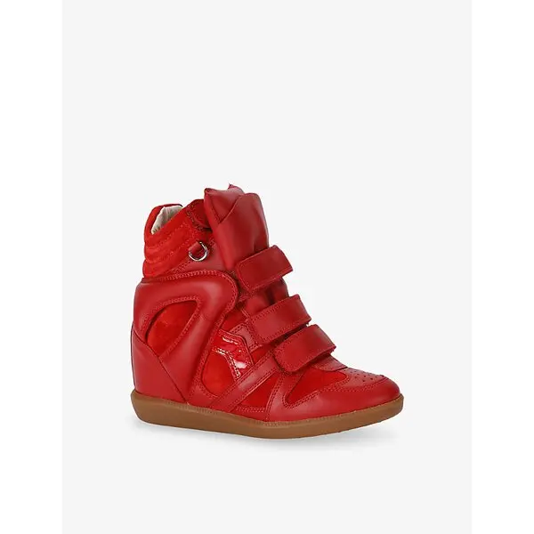 Isabel Marant Étoile Bekett Suede High-top Trainers