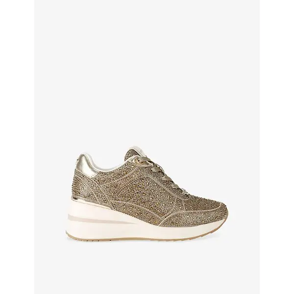 Carvela Divina Woven Trainers