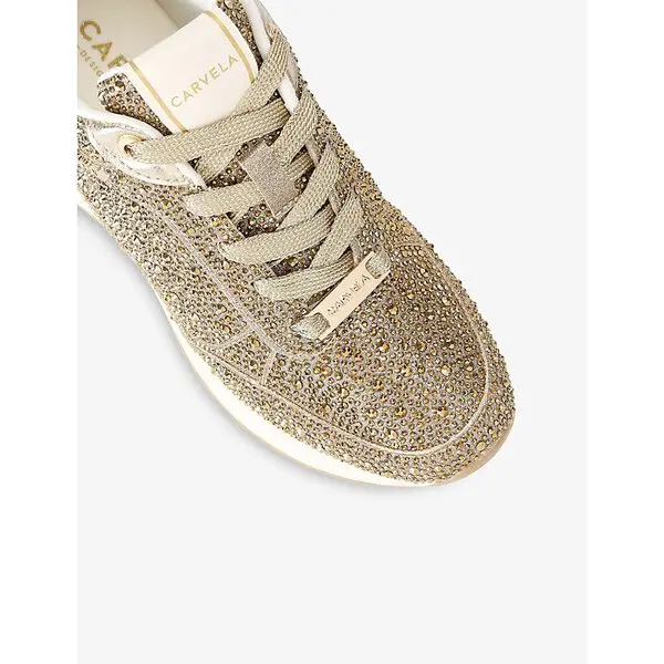 Carvela Divina Woven Trainers