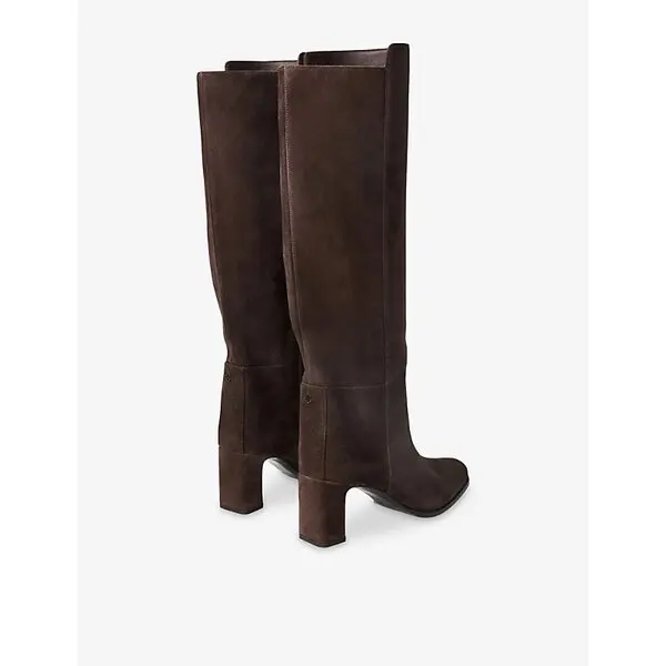 JIMMY CHOO Caly 65 Suede Knee-high Boots