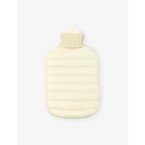 SUITE 702 Puffy Hot Water Bottle - Ivory