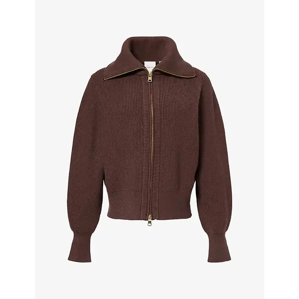 Varley Enrico Zip-up Knitted Cardigan