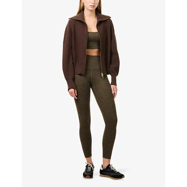 Varley Enrico Zip-up Knitted Cardigan