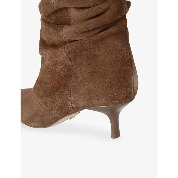 Steve Madden Flux Suede Heeled Ankle Boots