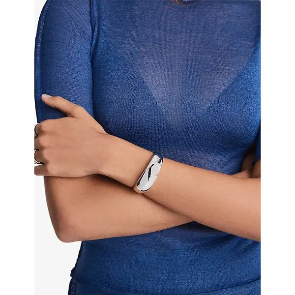 Mejuri Dôme Sterling-silver Bangle