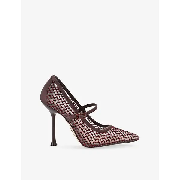 Steve Madden Stirring Mesh Pumps - Wine