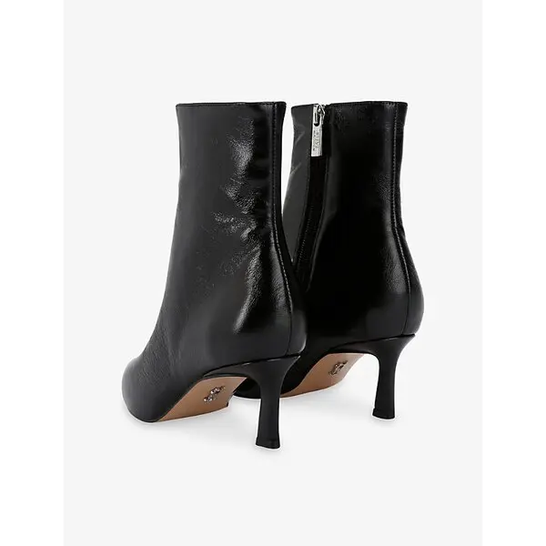 Steve Madden Lulah Leather Heeled Ankle Boots