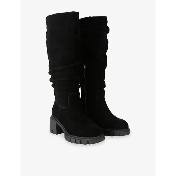 Carvela Ignite Suede Heeled Knee-high Boots
