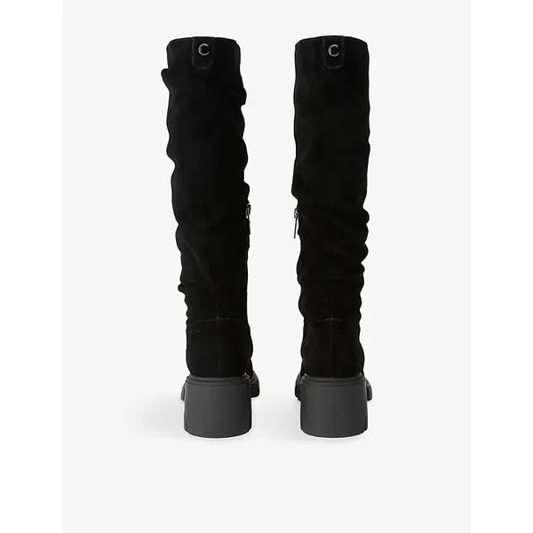 Carvela Ignite Suede Heeled Knee-high Boots