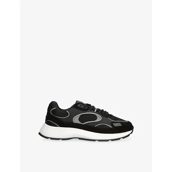 ARNE Circuit Mesh And Leather Trainers