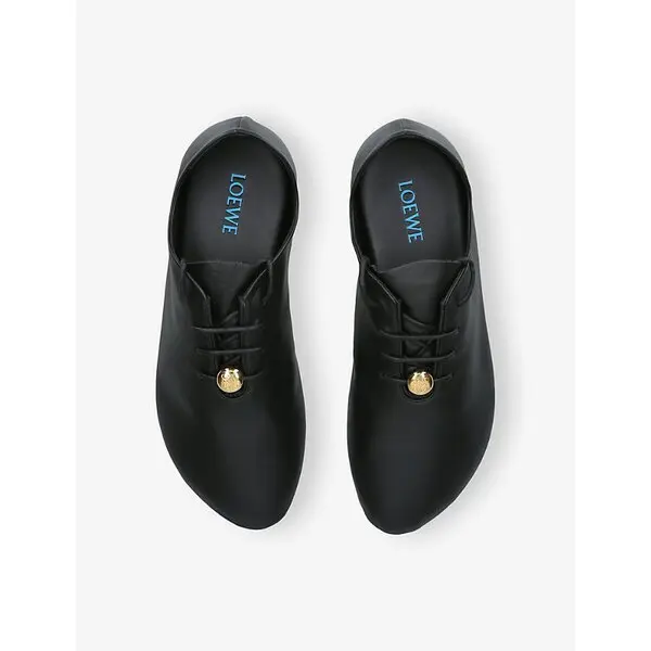 Loewe Pebble Soft Leather Pumps