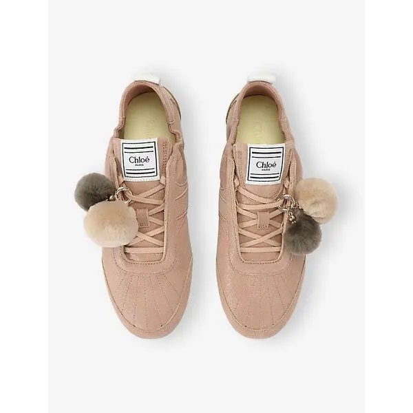 Chloé Kick Suede Ballet Flats