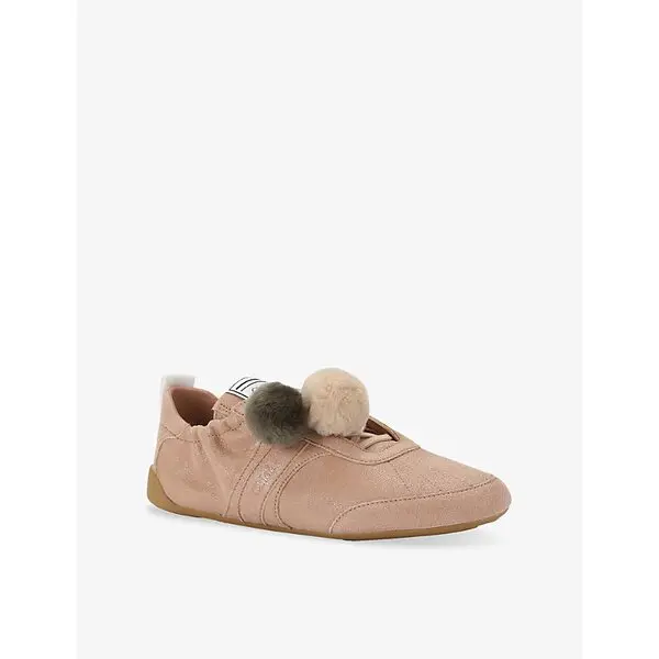 Chloé Kick Suede Ballet Flats