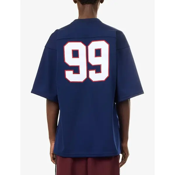 WILLY CHAVARRIA Chavarria Embroidered Sport Jersey T-shirt