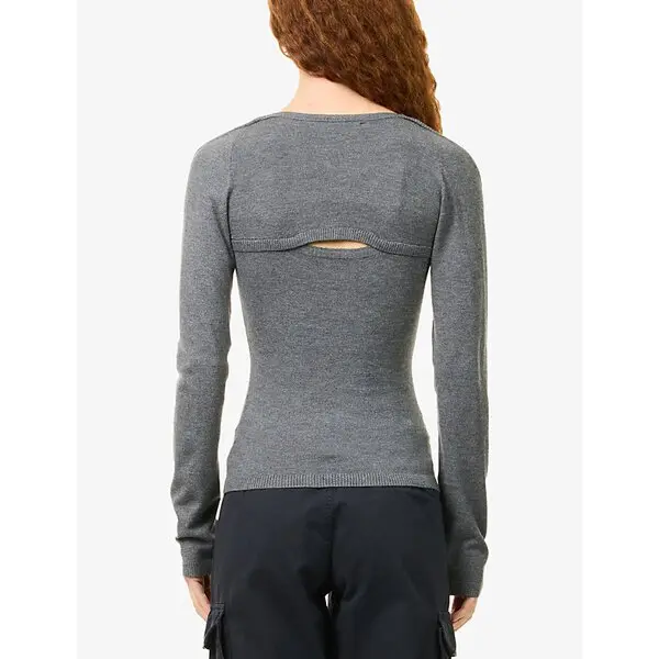 Gimaguas Sky Cut-out Knit Jumper