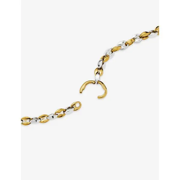 MISSOMA Mariner 18ct Gold Pvd And Platinum Pvd Plated Sterling- Silver Chain Necklace - Mixed