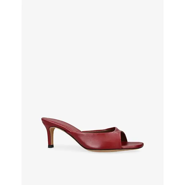 ANONYMOUS COPENHAGEN Mazy 55 Leather Heeled Mules