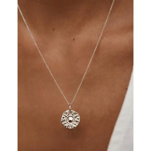 Monica Vinader Sun Sterling- Pendant