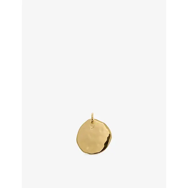 Monica Vinader Peace 18ct Vermeil Pendant