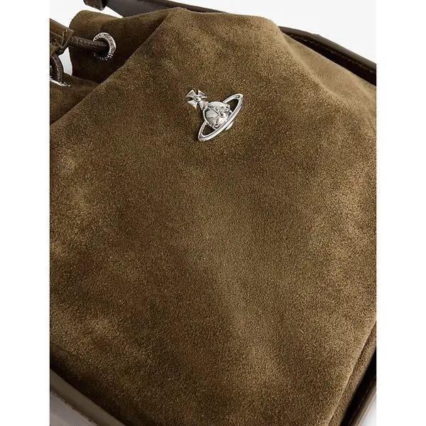 VIVIENNE WESTWOOD Stacey Suede Bucket Bag