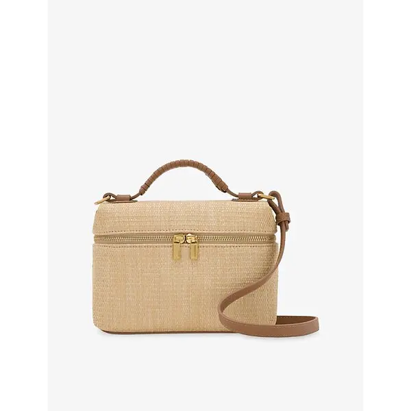 REISS Ines Woven Cross-body Bag