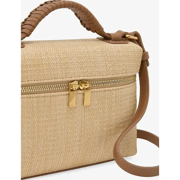 REISS Ines Woven Cross-body Bag
