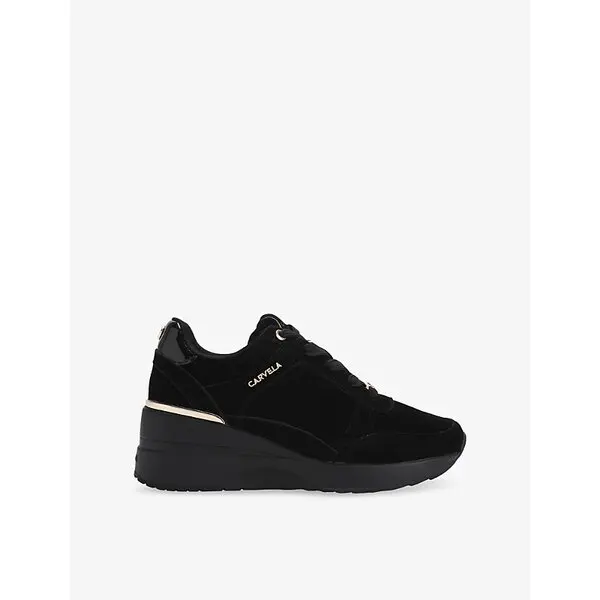 Carvela Divina Velvet Trainers