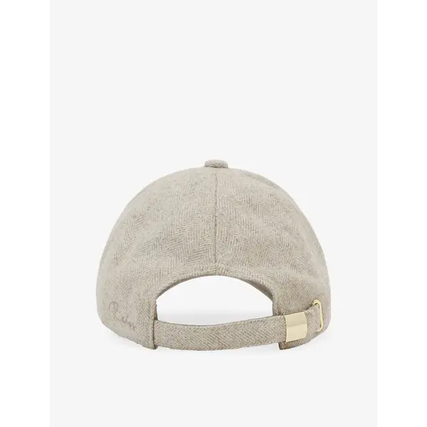 REISS Helena Wool-blend Baseball Cap