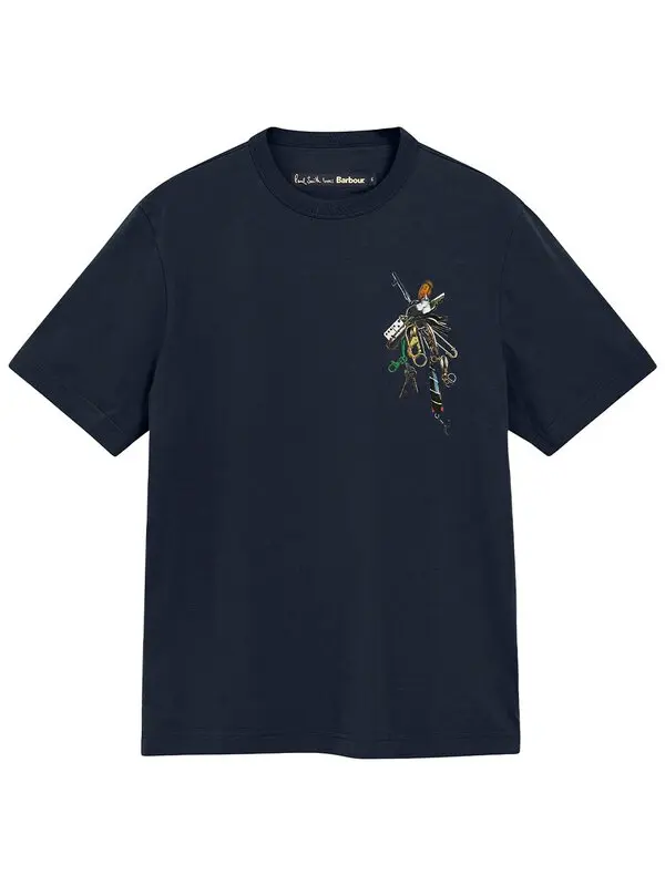 Barbour Paul Smith Loves : T-shirt With Key Print