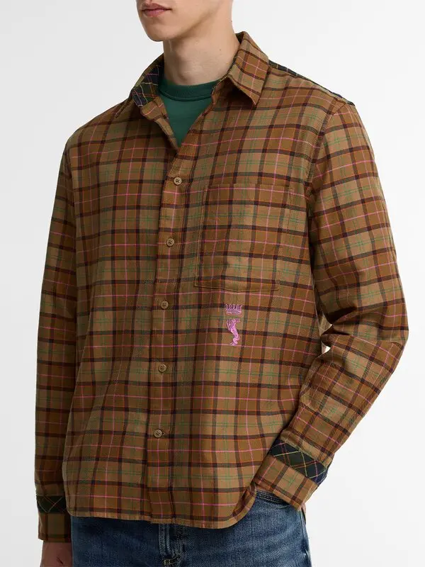 Barbour Paul Smith Loves : Slim-fit Long-sleeved Tartan Shirt
