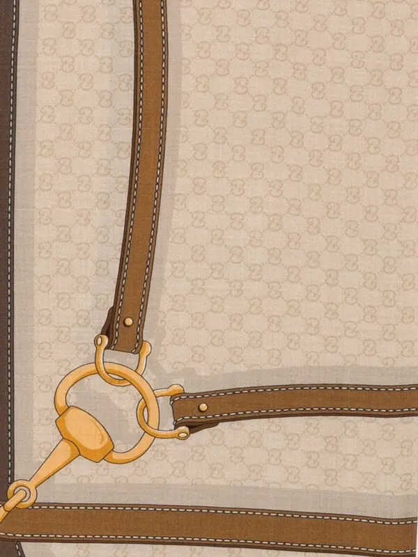 Gucci Printed Silk Foulard - Multicolor