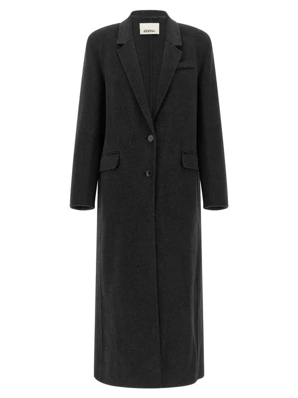 Isabel Marant Étoile Chelsea' Coat - Gray
