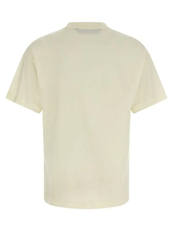 Palm Angels Logo Print T-shirt - White