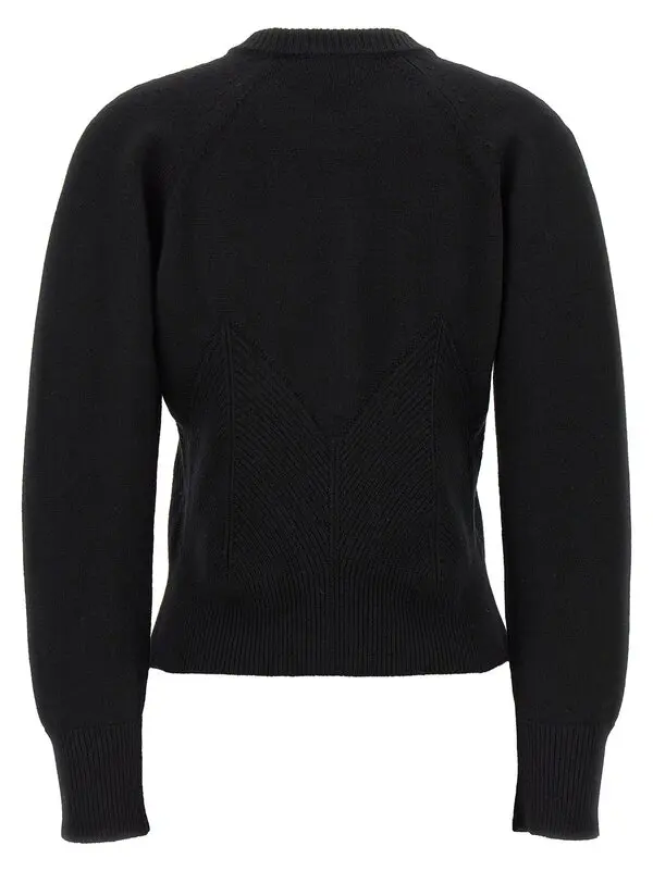 Alexander McQueen Chevron Corset' Sweater