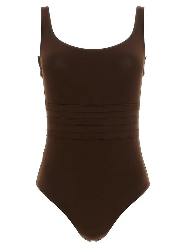 ERES Asia' One-piece Swimsuit - Brown