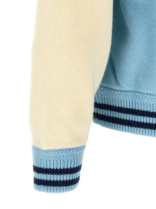 Kenzo Varsity' Cardigan - Blue