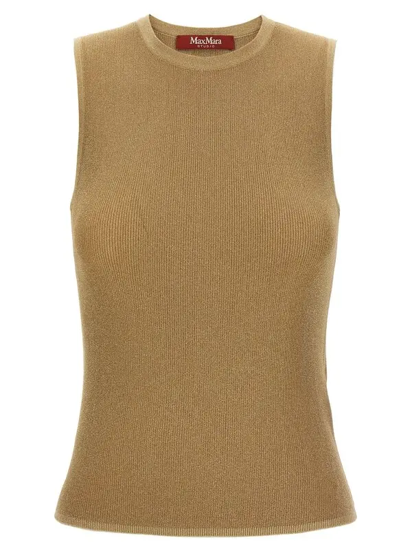 Max Mara Mstsante' Top - Gold