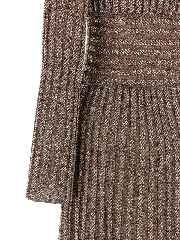 Missoni Knitted Metallic Dress