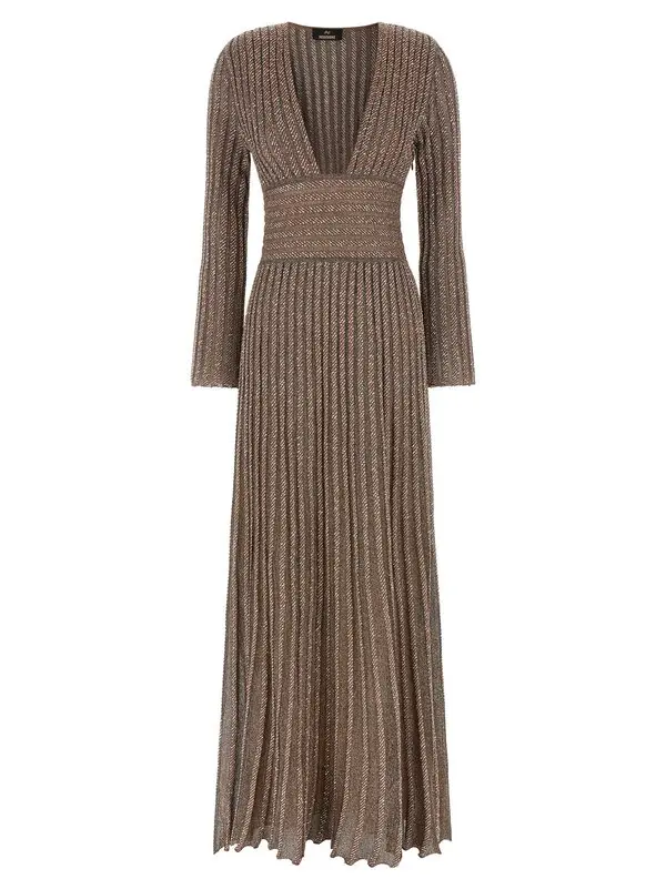 Missoni Knitted Metallic Dress - Multicolor
