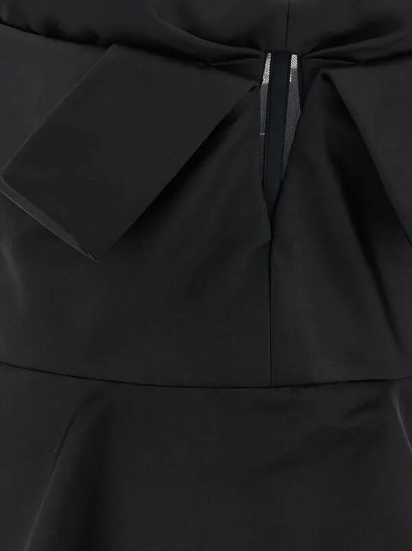 Alexander McQueen Bustier Top - Black